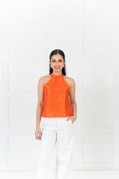 Laura Halter 2way Top - Orange – Wear Sundays
